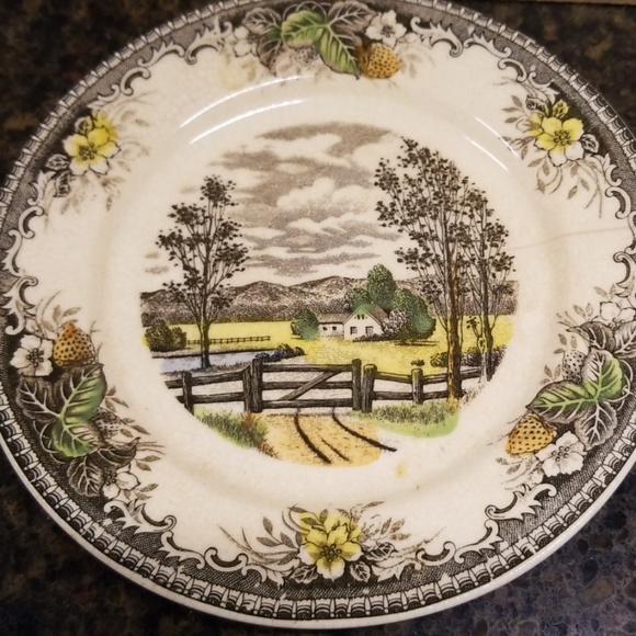 Dining | Very Vintage Hand Painted Small Plates | Poshmark
